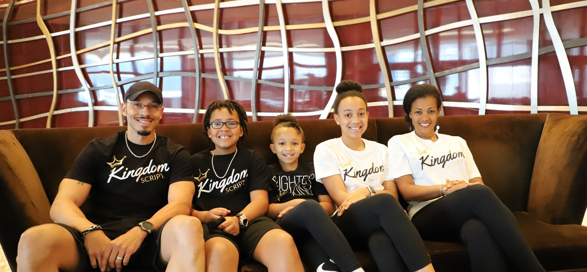 One couple. One Family. One God. One Message. The Kingdom. – Kingdom Script